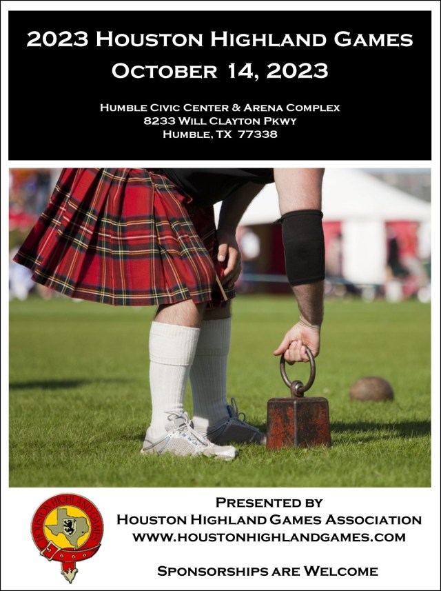 Houston Highland Games Association (HHGA) | Houston Highland Games ...