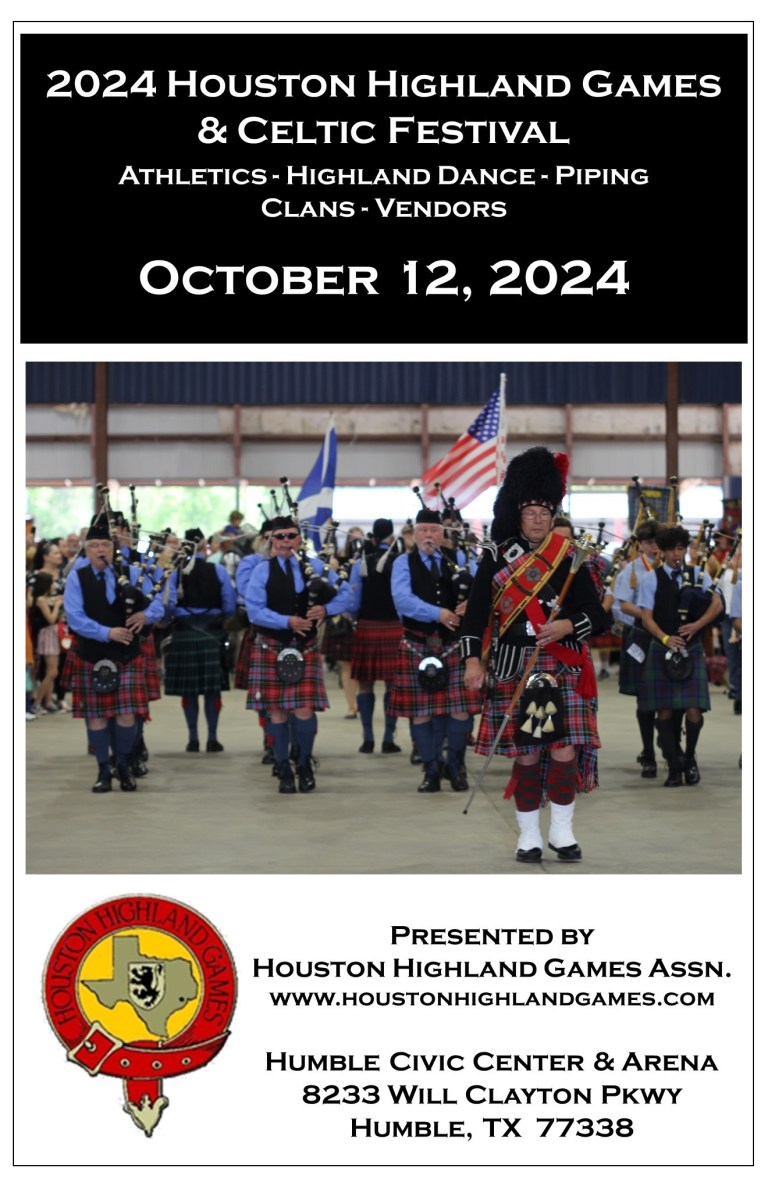 Houston Highland Games Association (HHGA) | Houston Highland Games ...